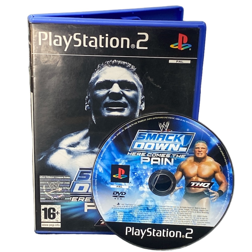 Pre-owned WWE Smackdown: Here comes the Pain - PS2 Game - Own4Less